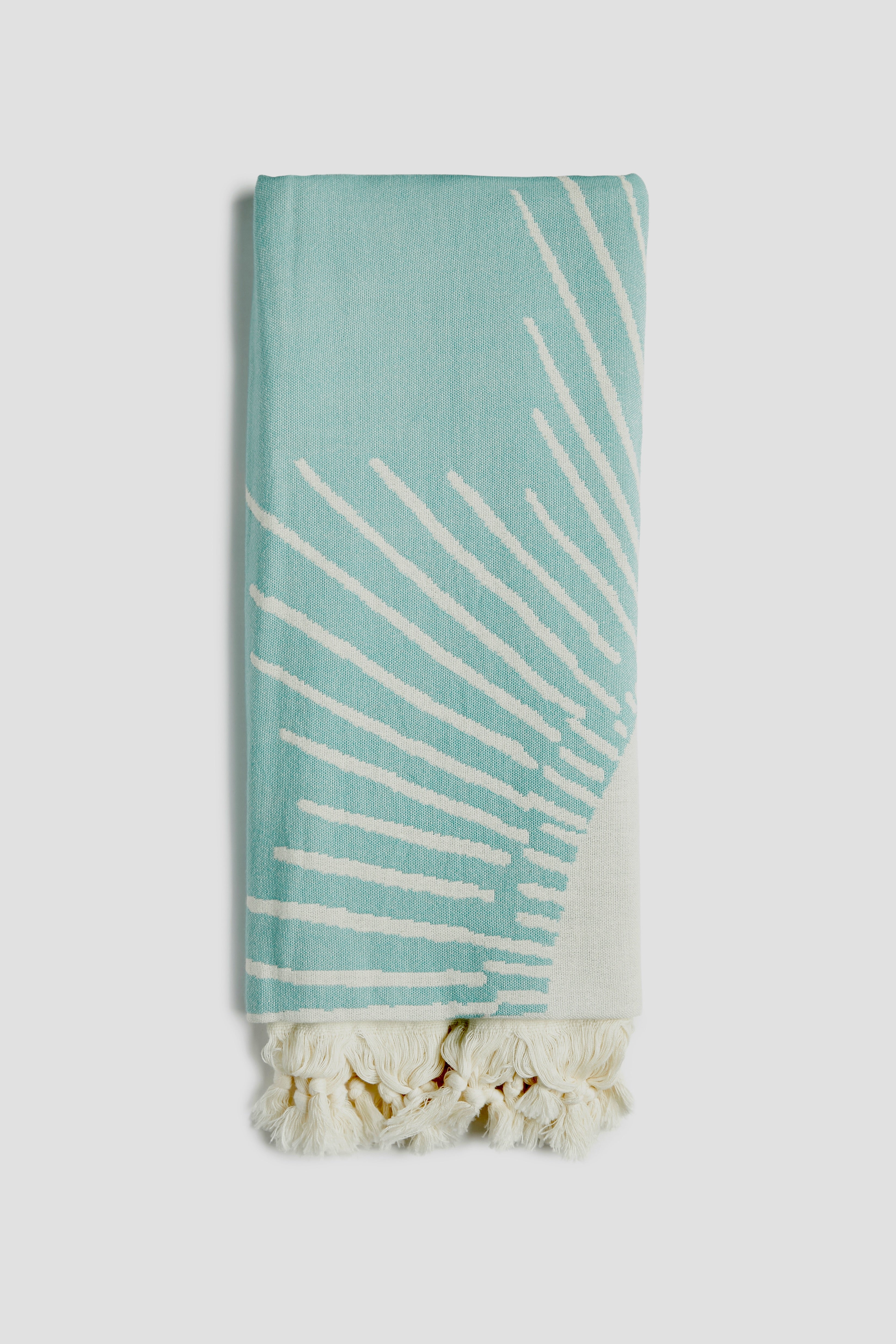 Teal Sun Turkish Towel – Salty Shadows